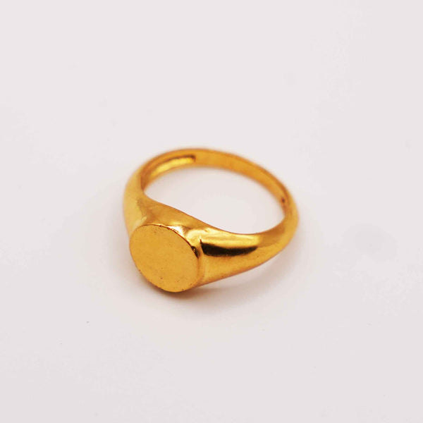 22K Gold Signet Ring – Dubai Jewellers