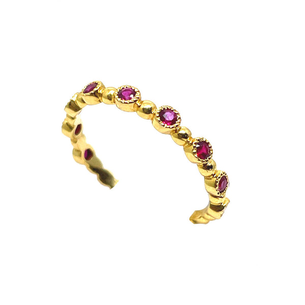 Wedding Band Ruby – Dubai Jewellers